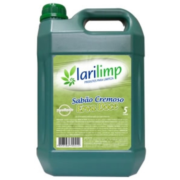 SABONETE LÍQUIDO ERVA DOCE - 5L - LARILIMP